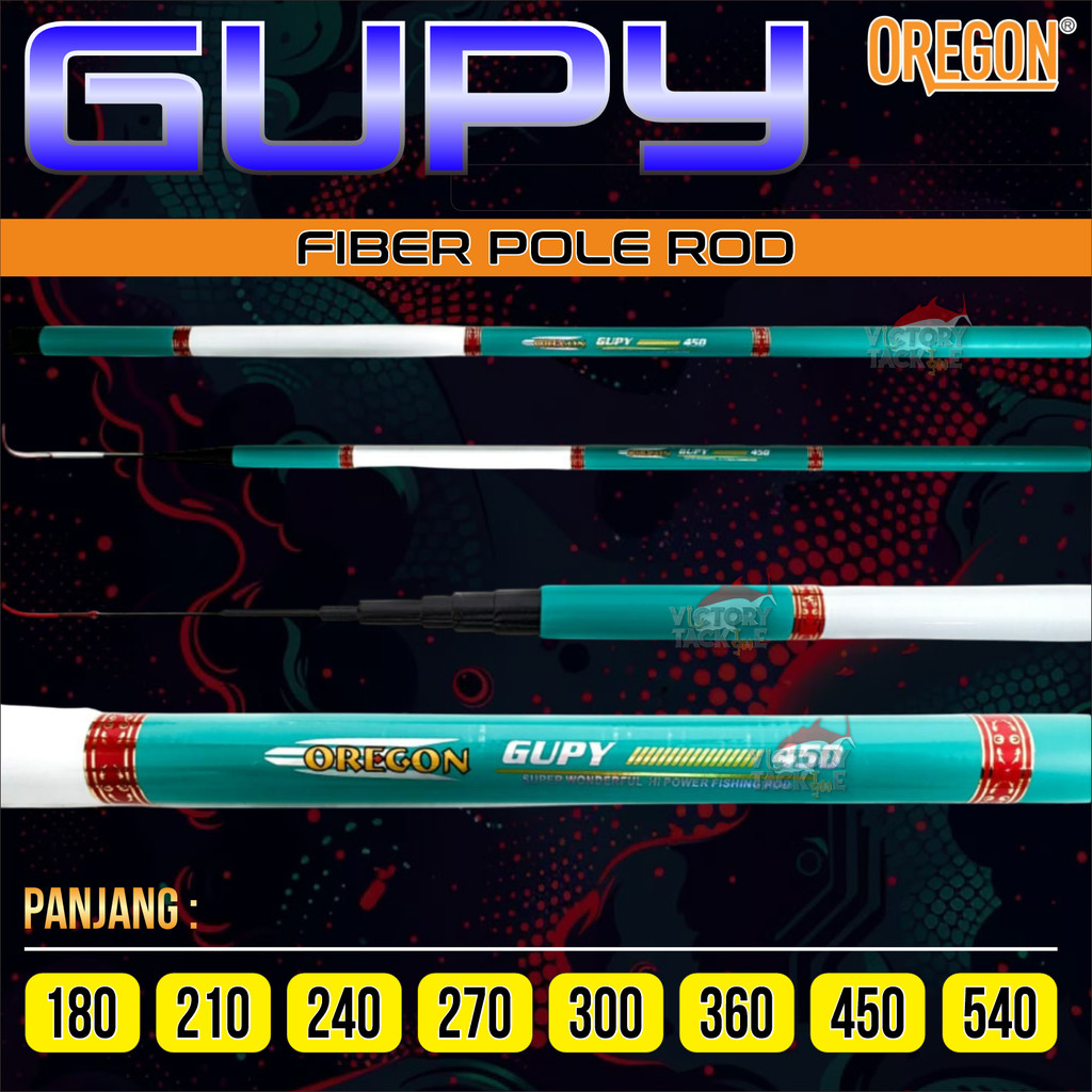 Jual JORAN TEGEK OREGON GUPY 180 210 240 270 300 360 450 540 FISHING ...