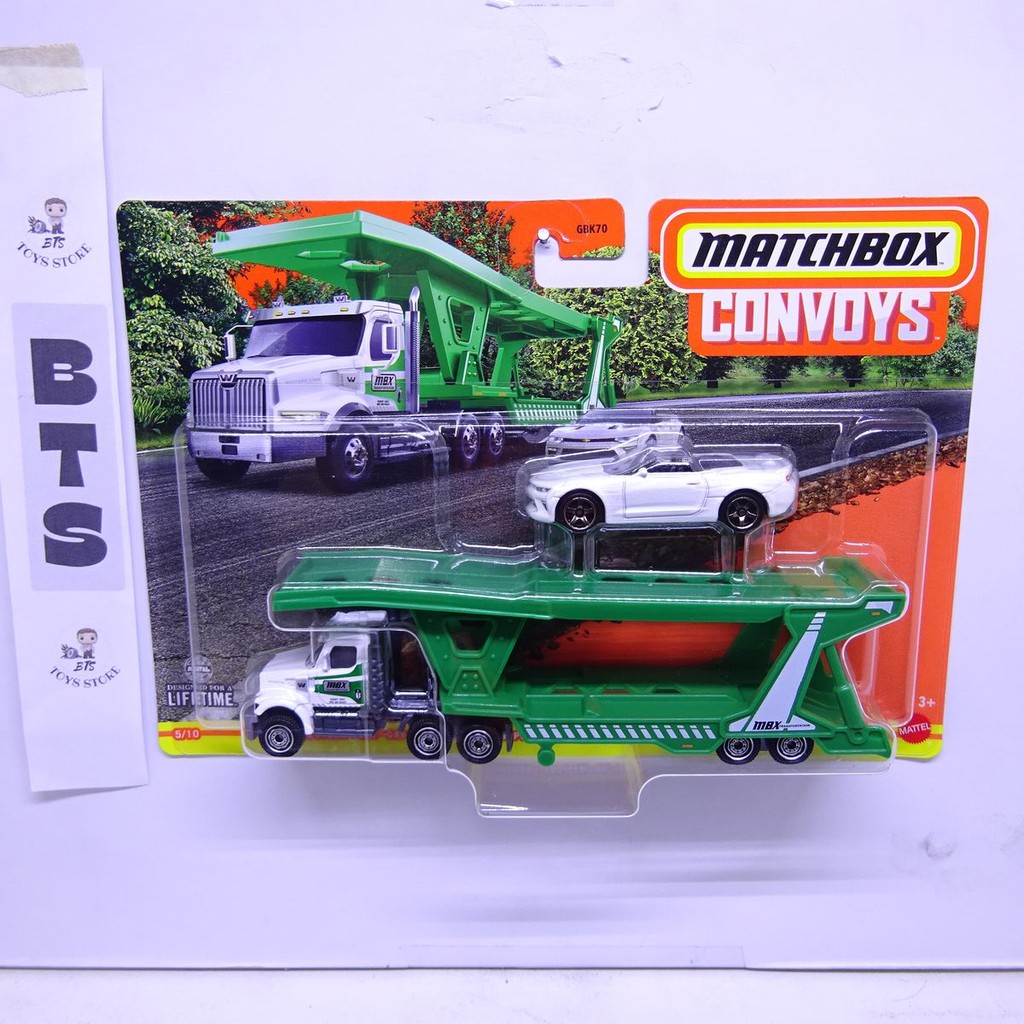 Jual Matchbox Convoys 16 Chevy Camaro Convertible Western Star Cab ...