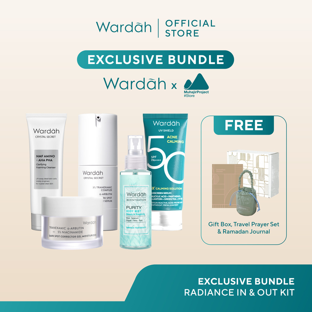 Jual WARDAH Prayer Kit x Muhajir - Radiance In&Out - Special Ramadhan ...