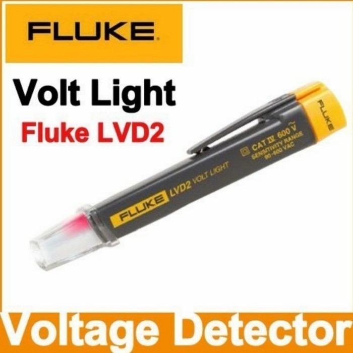 Jual Fluke LVD2 VoltAlert 600V Non Contact Voltage Detector Testpen ...
