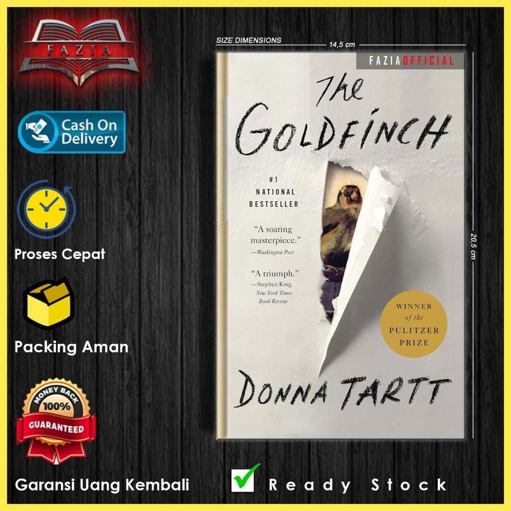 Jual The Goldfinch by Donna Tartt (English/Indonesia) | Shopee Indonesia