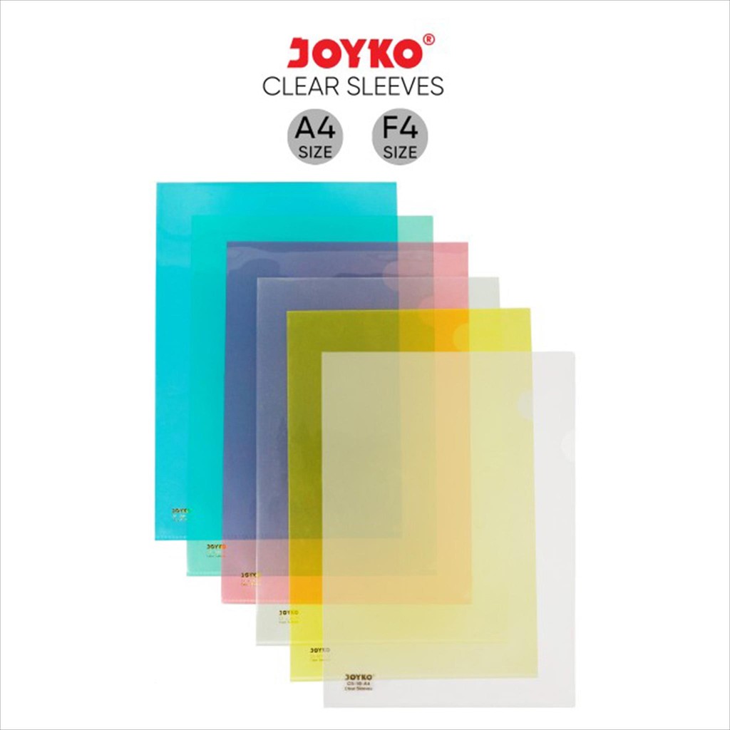 Jual JOYKO Clear Sleeves Map L 1 Pcs Plastik Transparan CS 2335 F4 ...