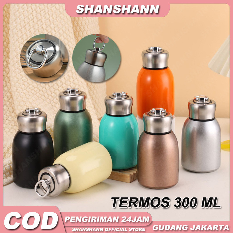 Jual SHANSHANN BOTOL MINUM TERMOS 300 ML / TUMBLR TERMOS MINI / TERMOS ...