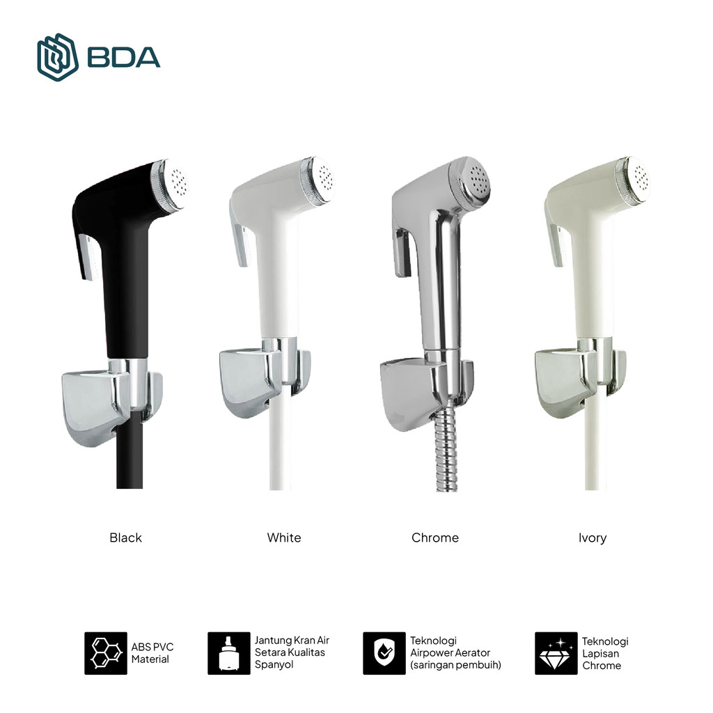 Jual Jet Shower Closet Jet Washer Bidet spray Semprotan Pancuran air ...
