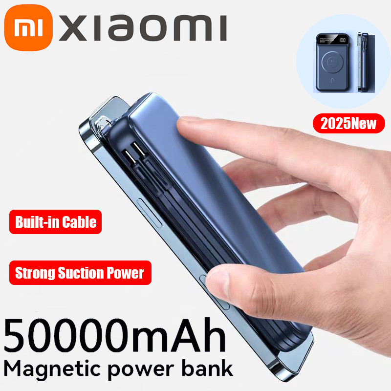 Jual Xiaomi 50000mAh Power Bank PD 25W Fast Charge Magsafe Power Bank ...