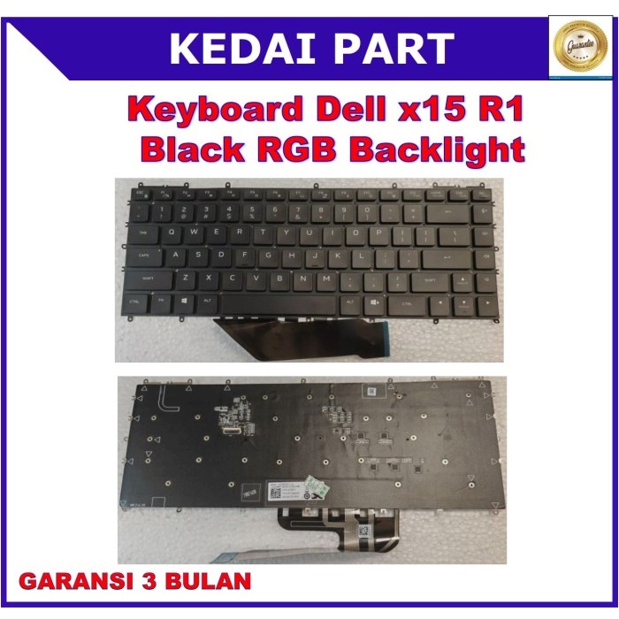 Jual Keyboard Dell Alienware X15 R1 R2 Black - RGB Backlight | Shopee ...