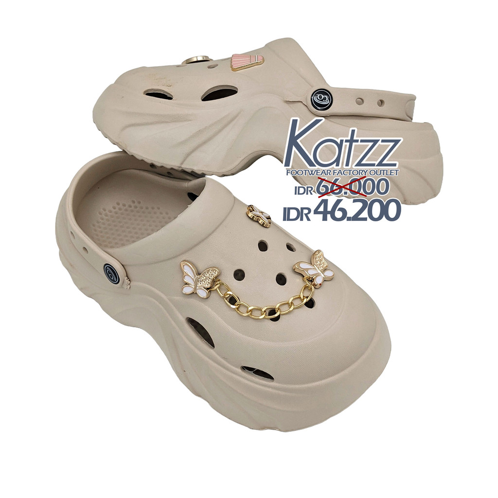Jual Katzz - Sandal Anak Dengan Sol Tinggi Uk 30 - 35 / Sandal Untuk ...