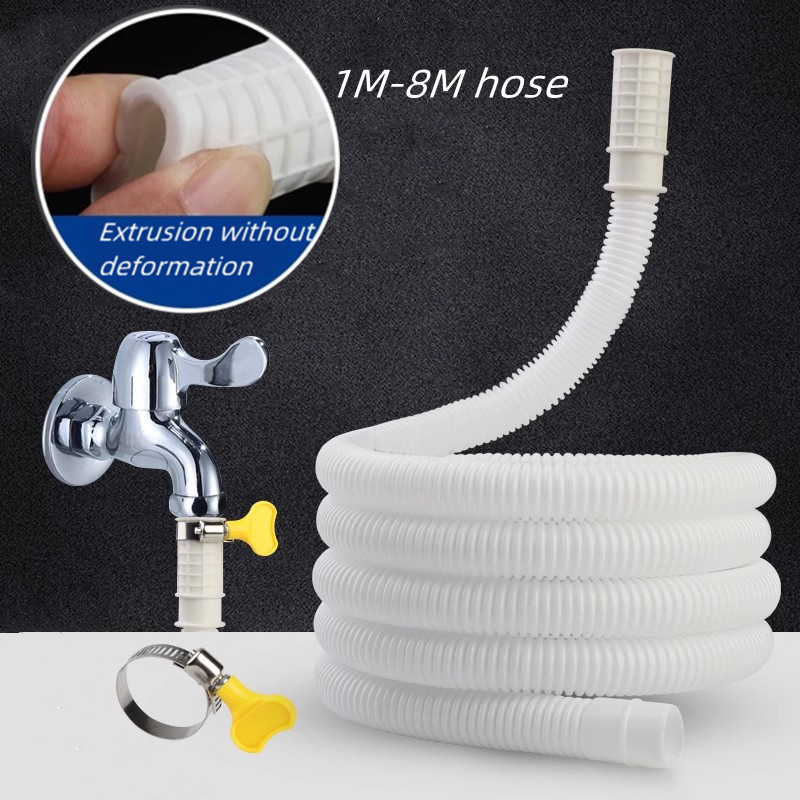 Jual 1-8m Air Conditioning Drain Pipes Washing Ma ine Inlet Pipe Faucet ...