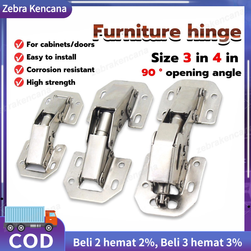 Jual 15PCS Engsel Sendok Slow Motion Soft Close Hidrolik Tutup Pelan ...