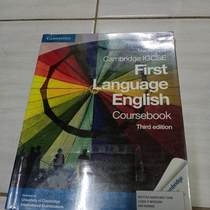 Jual FIRST LANGUAGE ENGLISH COURSEBOOK-CAMBRIDGE-F4 | Shopee Indonesia