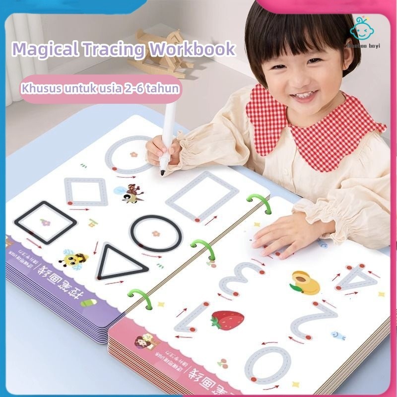 Jual COD Buku Kerja Penelusuran Ajaib Anak dengan Kontrol Pena yang ...