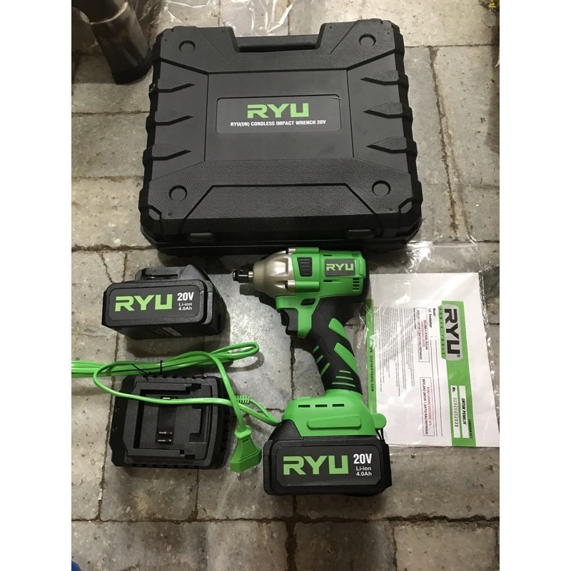 Jual RYU CORDLESS IMPACT WRENCH 20V MESIN IMPACT BATERAI | Shopee Indonesia