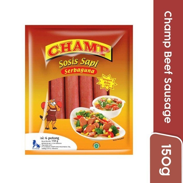 Jual Champ Beef Sausage Serbaguna 150g | Shopee Indonesia