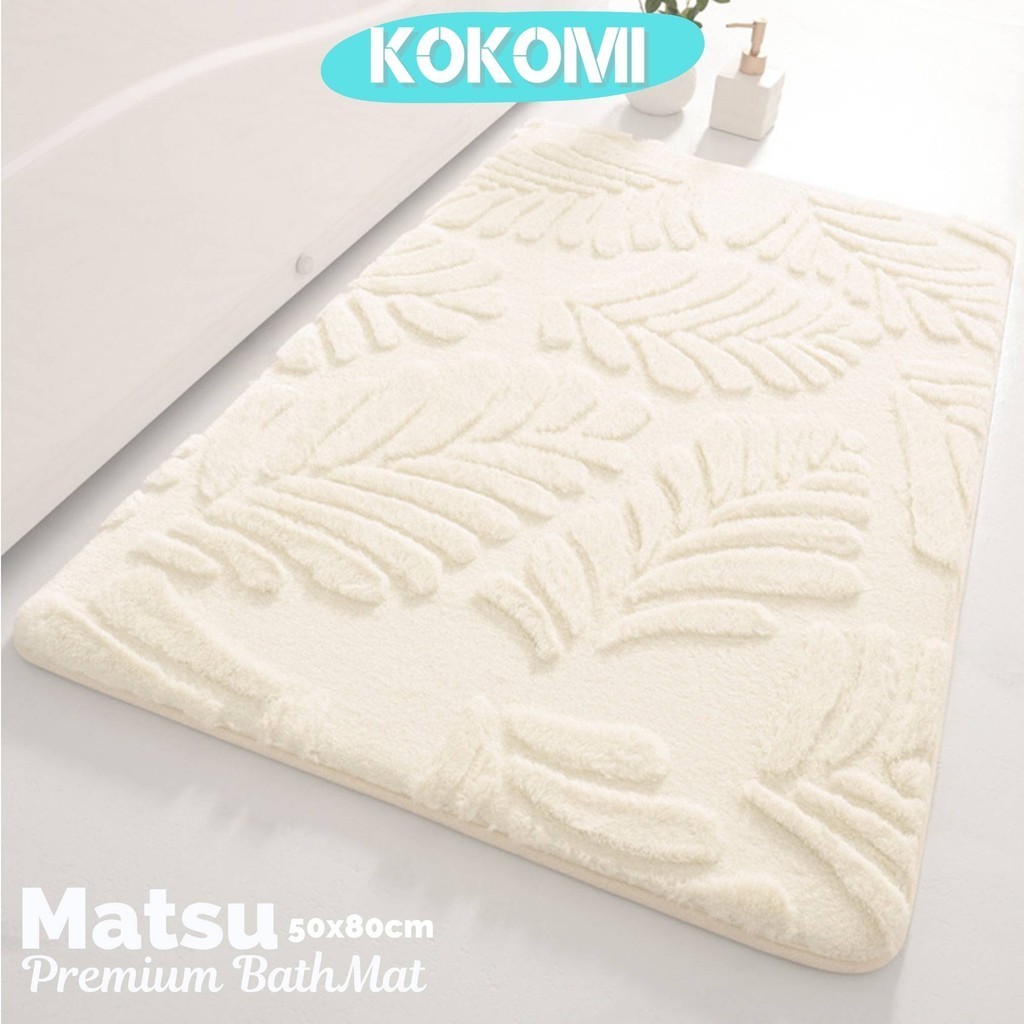 Jual KOKOMI Premium Keset Memory Foam Matsu 50x80cm Keset Kamar Mandi ...