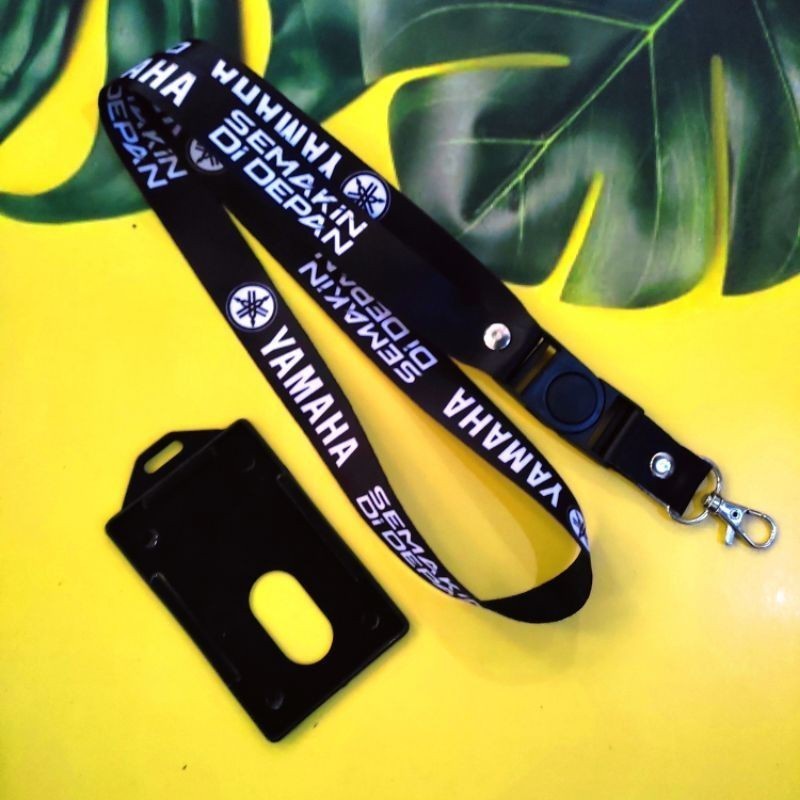 Jual TALI ID CARD"YAMAHA" | LANYARD"YAMAHA" HIGH QUALITY | Shopee Indonesia