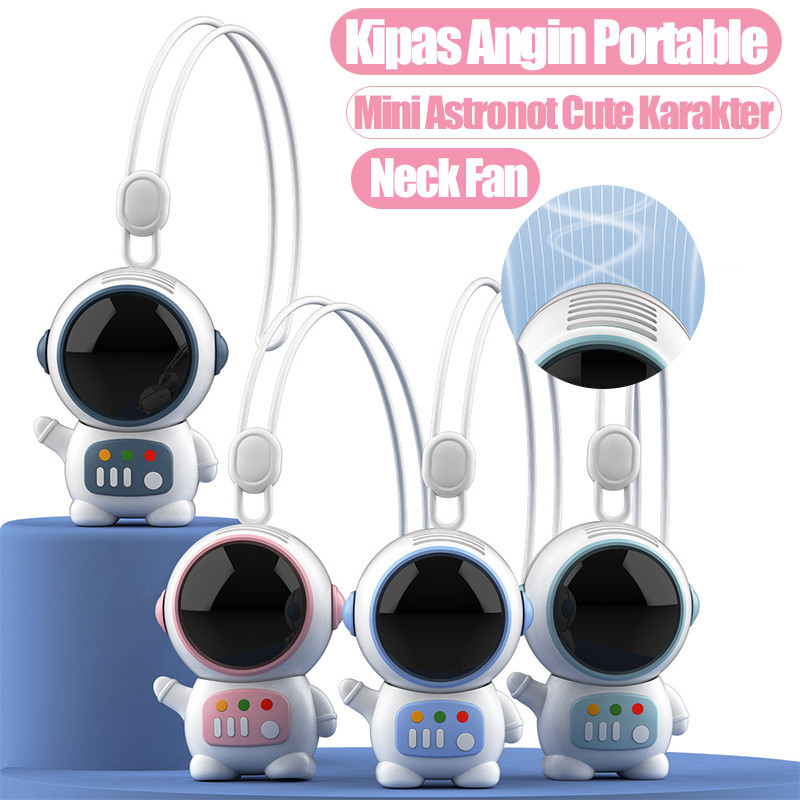 Jual Kipas Angin Mini Portable Bentuk Astronot Luar Angkasa Hanging ...