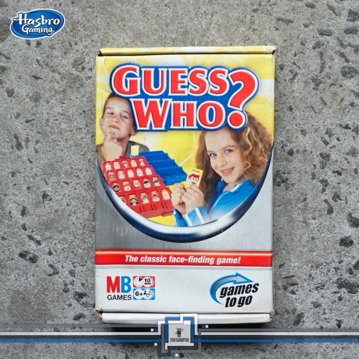 Jual Guess Who Board Game Grab n Go Games to Go Portable Travel Hasbro ...