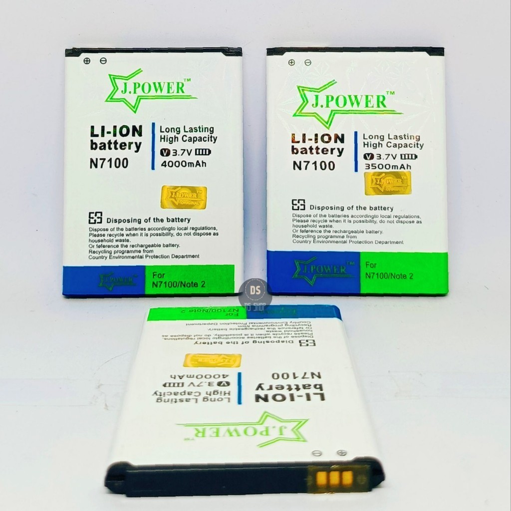 Jual BATERAI HP SAMSUNG GALAXY NOTE 2 BATRAI N7100 N7102 BATRE EB595675LU JPOWER DOUBLE POWER ...