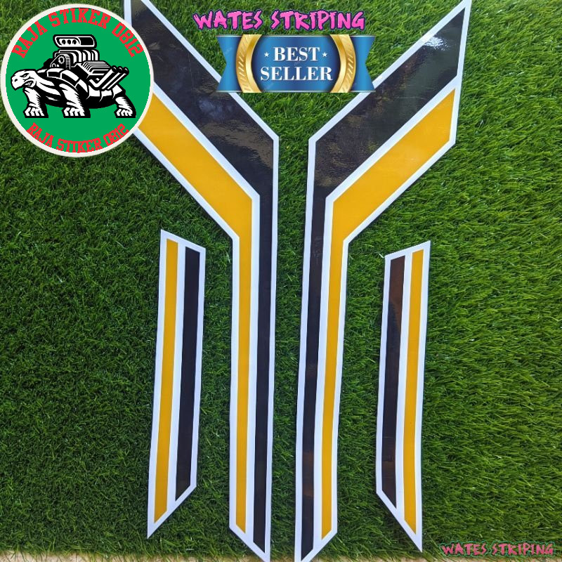 Jual Striping Decal Polet Sticker Honda CB GL100 GL 100 K5 K5 Gold ...