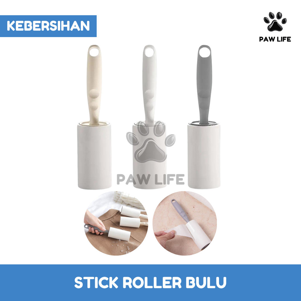 Jual PL Sticky Roller Roll Refill Pembersih Bulu Kucing Debu Hewan ...