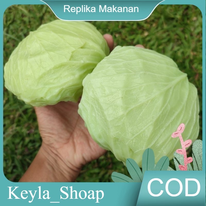 Jual Replika Sayuran Kol kubis 1pcs / Mainan anak / Edukasi anak ...