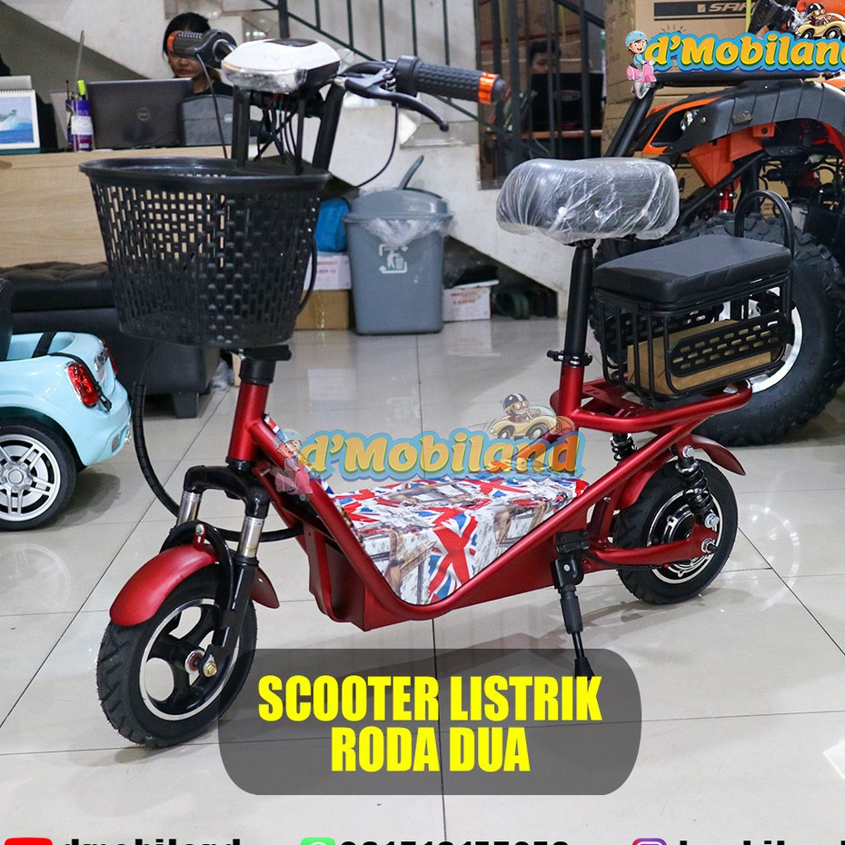 Jual SCOOTER LISTRIK RODA DUA | Shopee Indonesia