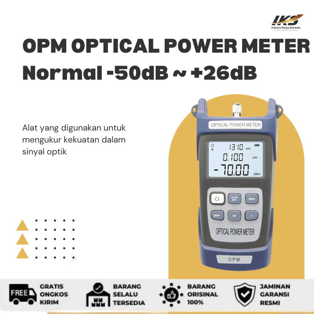 Jual Optical Power Meter Cable Tester OPM Normal | Shopee Indonesia