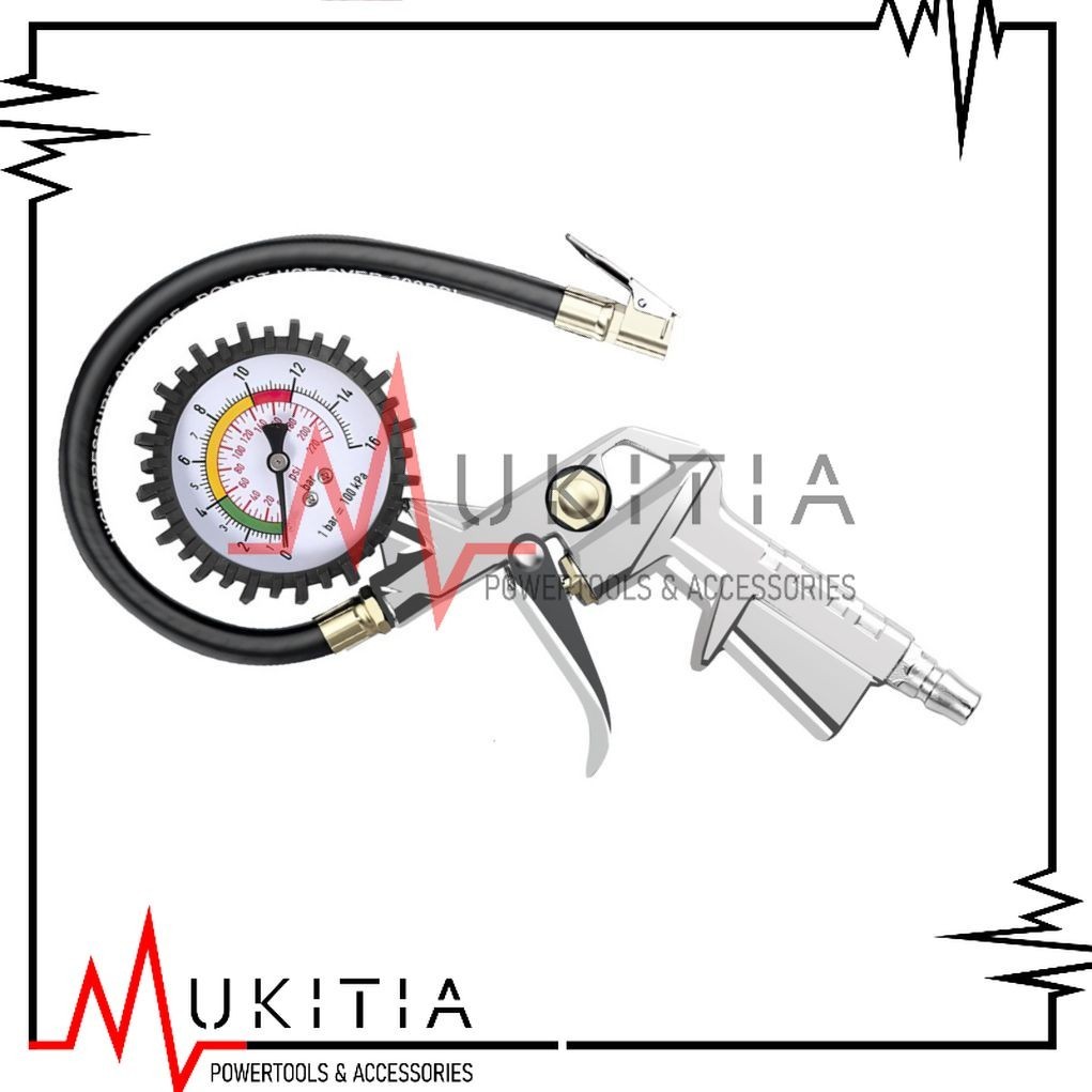 Jual Alat pompa ban tire inflator alat ukur angin ban TIRE INFLATOR ...