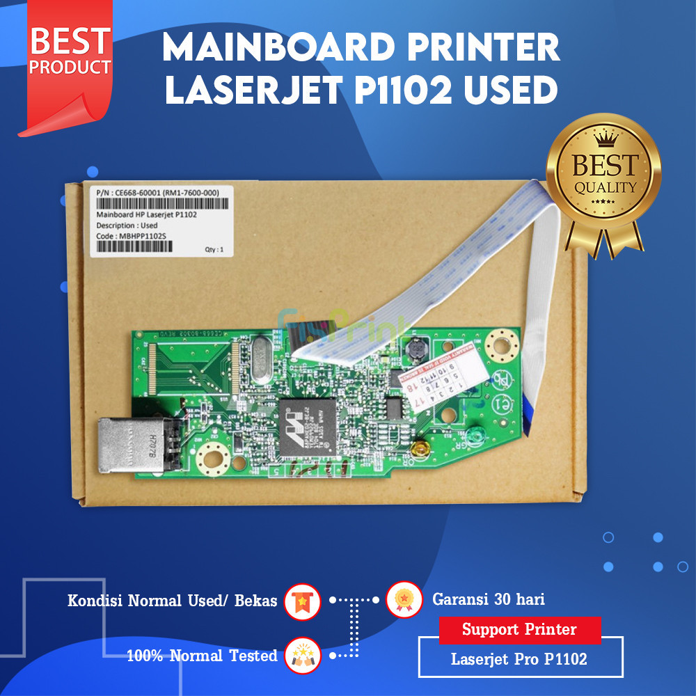 Jual Mainboard Printer HP P1102 Motherboard Laserjet P1102 Board ...
