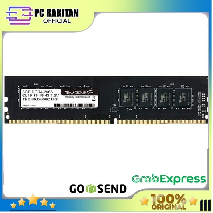 Jual TEAM ELITE RAM LONGDIMM DDR4 8GB (8GBX1) 2666MHZ | Shopee Indonesia
