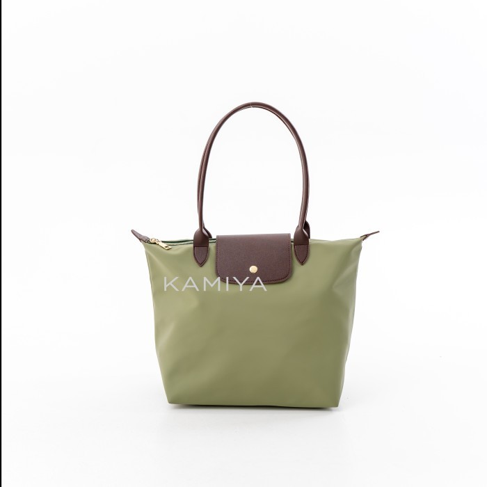 Jual Namikita Emira Tote Bag - Free Goodie Bag Tas Bahu Wanita - Matcha ...