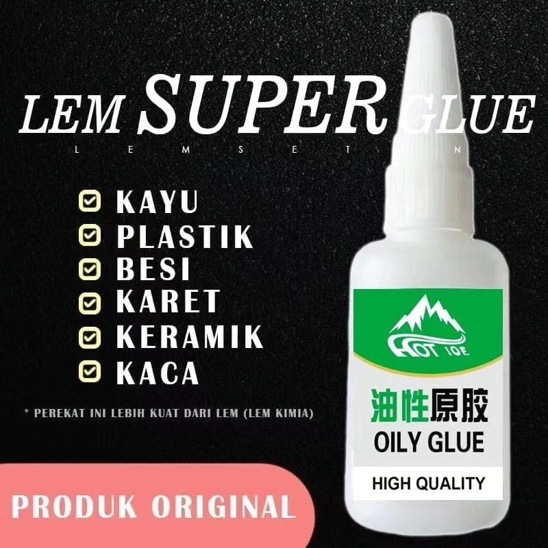 Jual LEM SETAN SUPER GLUE LEM SERBAGUNA CAIRAN PEREKAT KUAT LEM KOREA | Shopee Indonesia