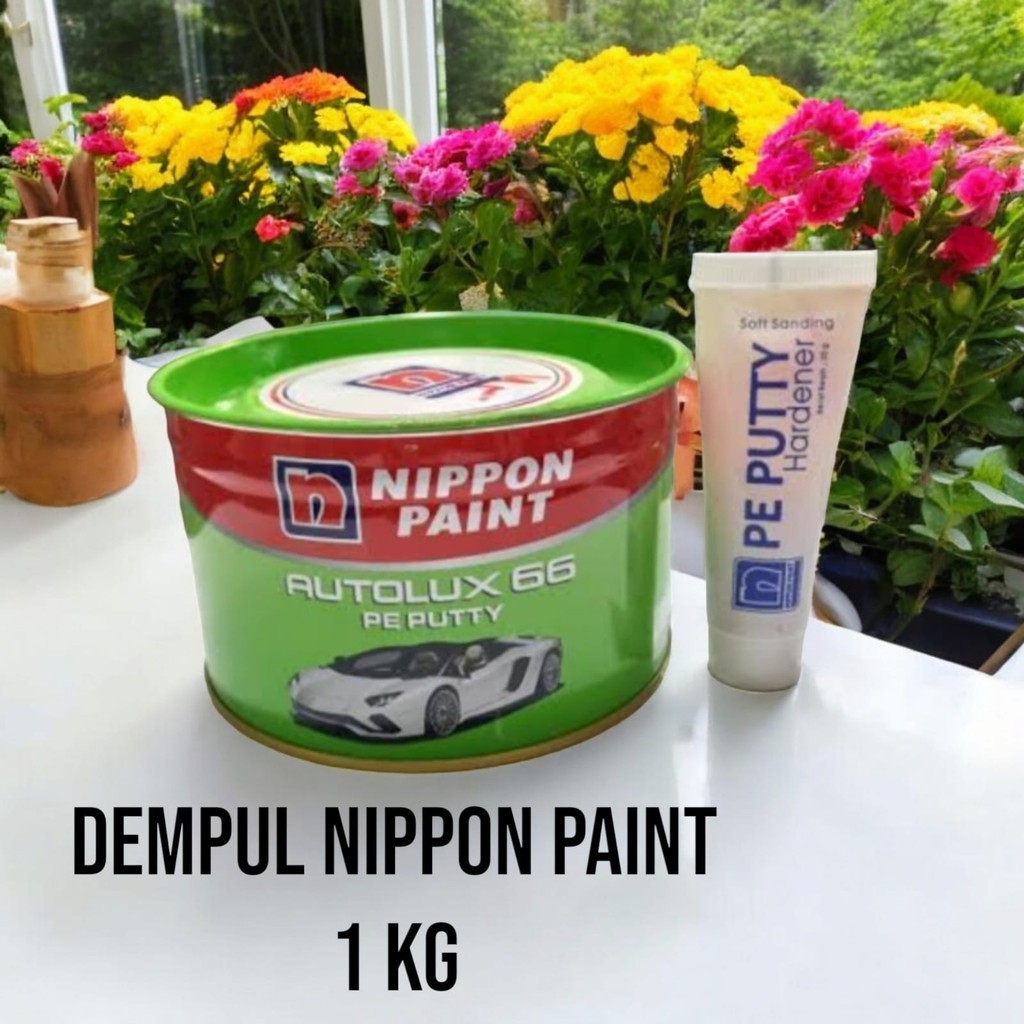 Jual Dempul Mobil Besi Nippon paint nipsea autolux 66 PE putty 1kg ...