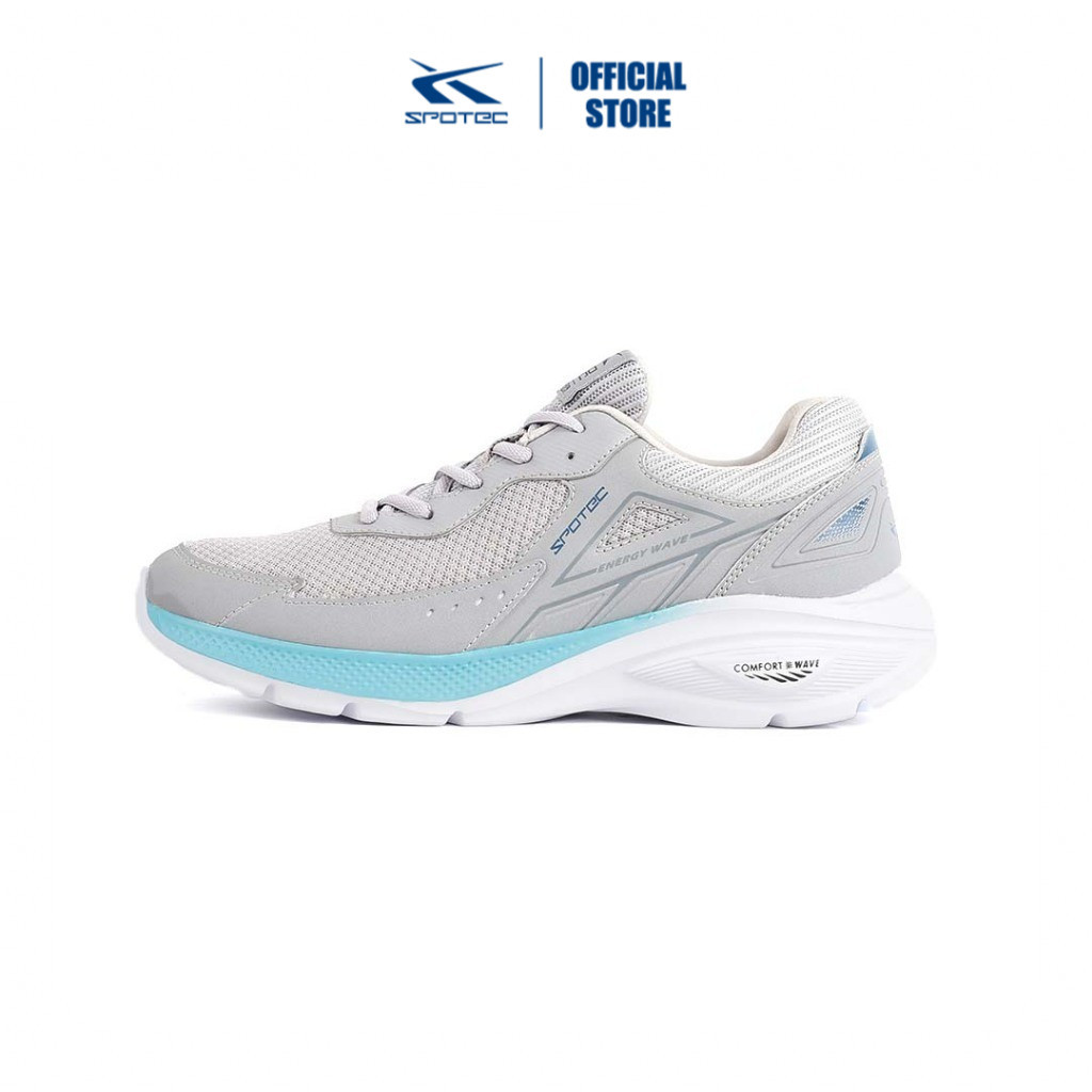 Jual Spotec Running Easton Sepatu Lari Pria Wanita - Abu Muda Biru ...