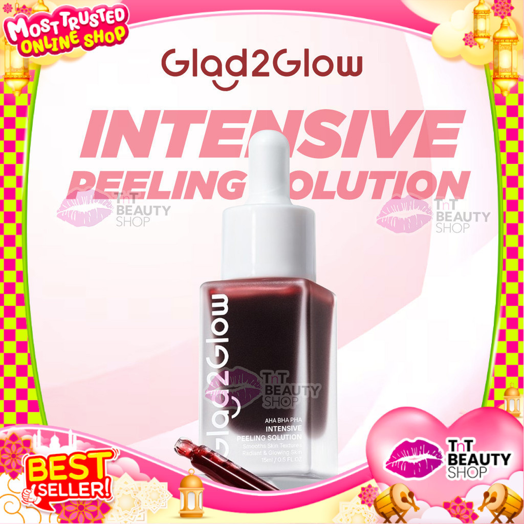 Jual Glad2Glow Peeling Solution AHA BHA PHA Intensive Peeling Solution ...