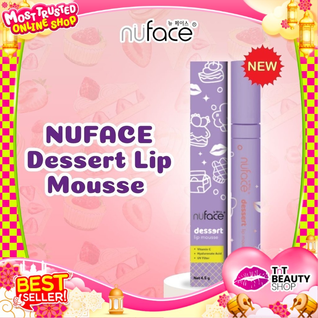 Jual Nuface Dessert Lip Mousse 4.5g Nu Face | TnT Beauty Shop | Shopee ...