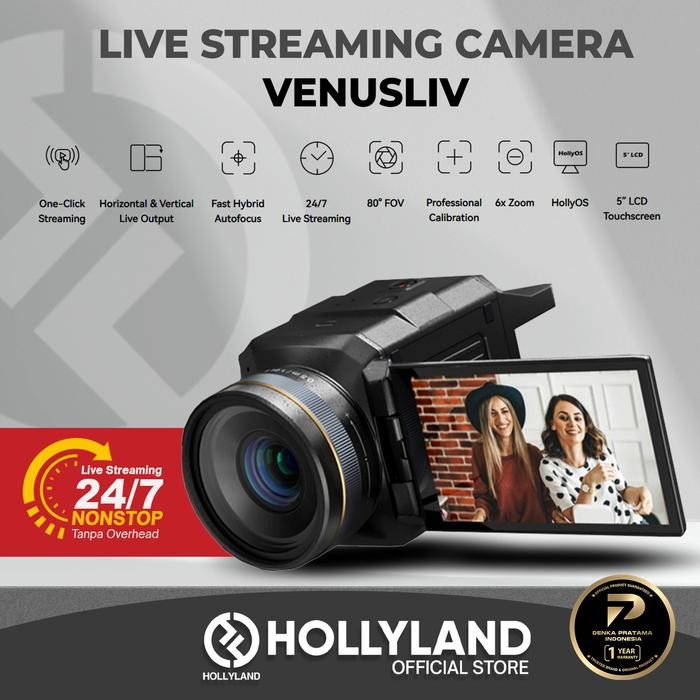 Jual Hollyland VenusLiv Smart Kamera Live Streaming 24 Jam Nonstop ...