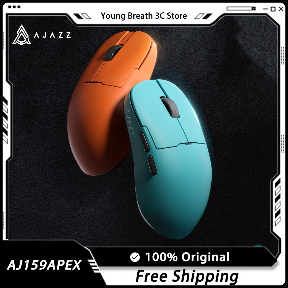 Jual AJAZZ AJ159 APEX Mouse Tri Mode Wireless 8K PAW3950 Sensor Low Latency Gaming Mouse Charge ...