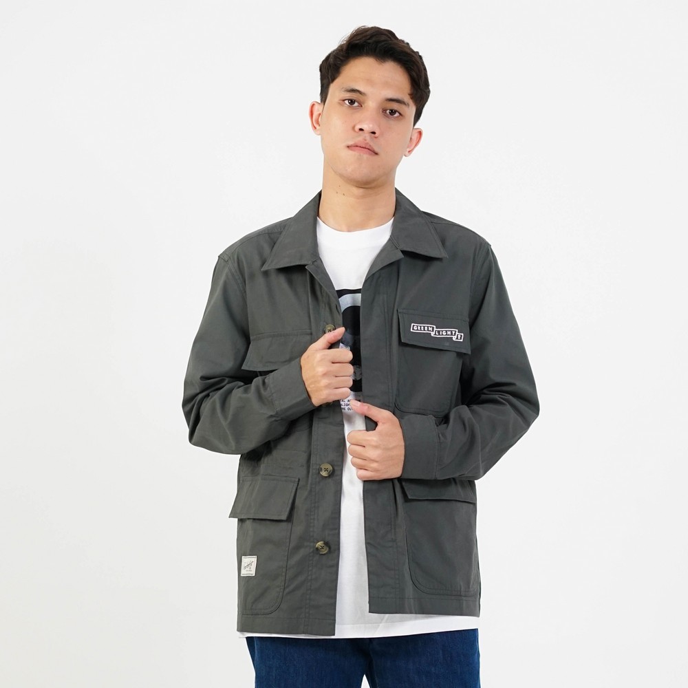 Jual Greenlight Jaket Parka Pria Regular Fit Katun Baby Canvas Nico OL ...