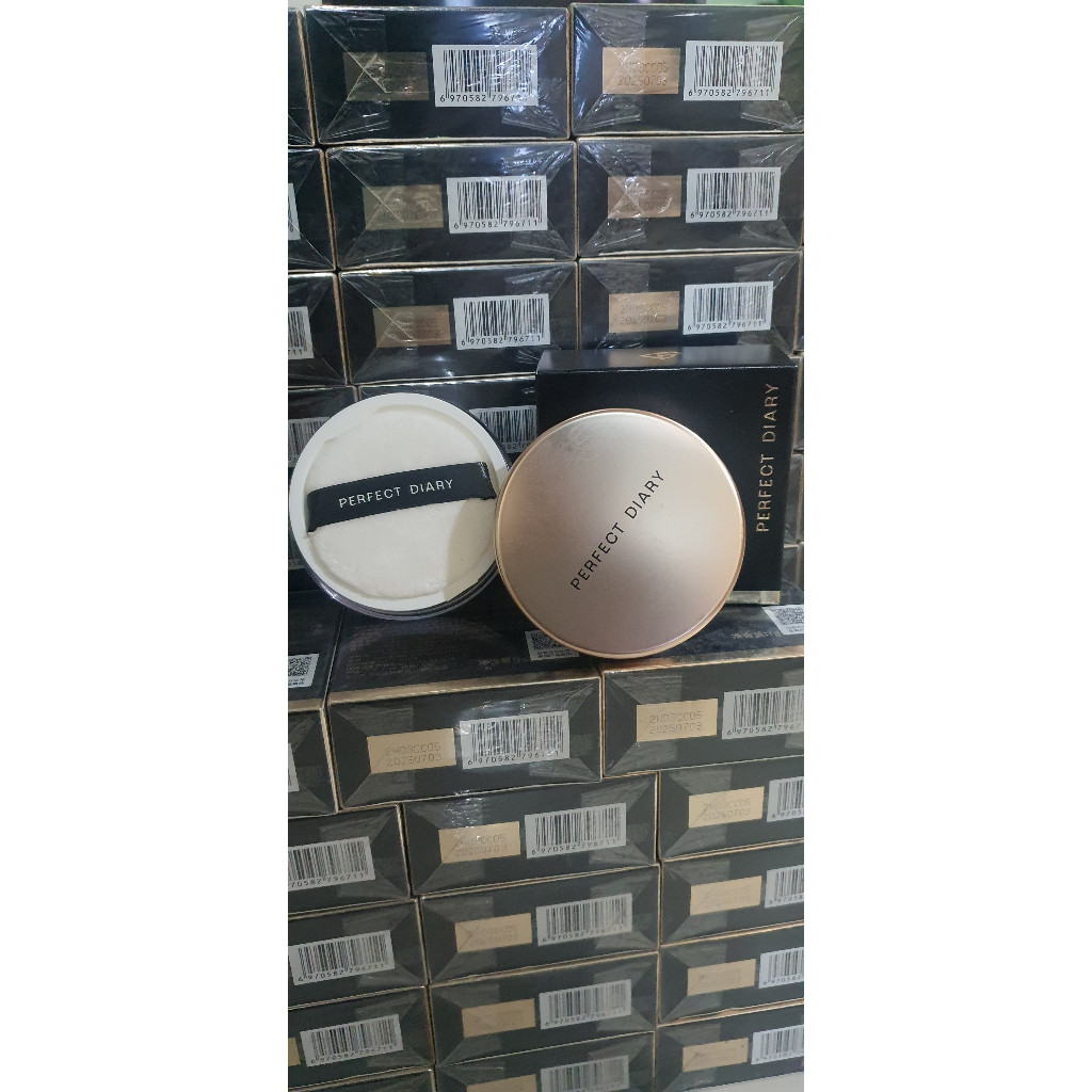 Jual Bedak Tabur Perfect Diary Blurring Loose Powder Weightless Soft ...