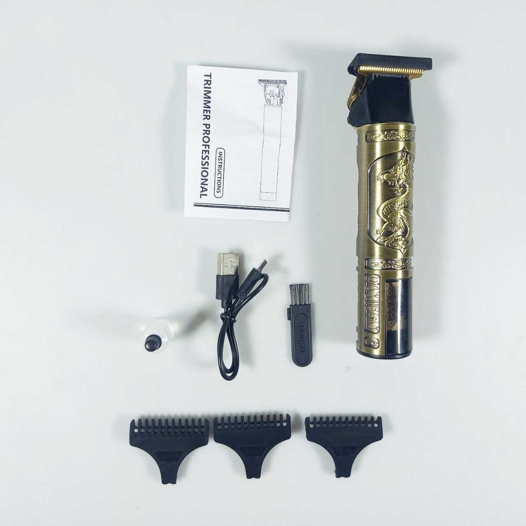 Jual Alat Cukur Elektrik Hair Clipper Trimmer Model Dragon KNIFEZER - T9 | Shopee Indonesia