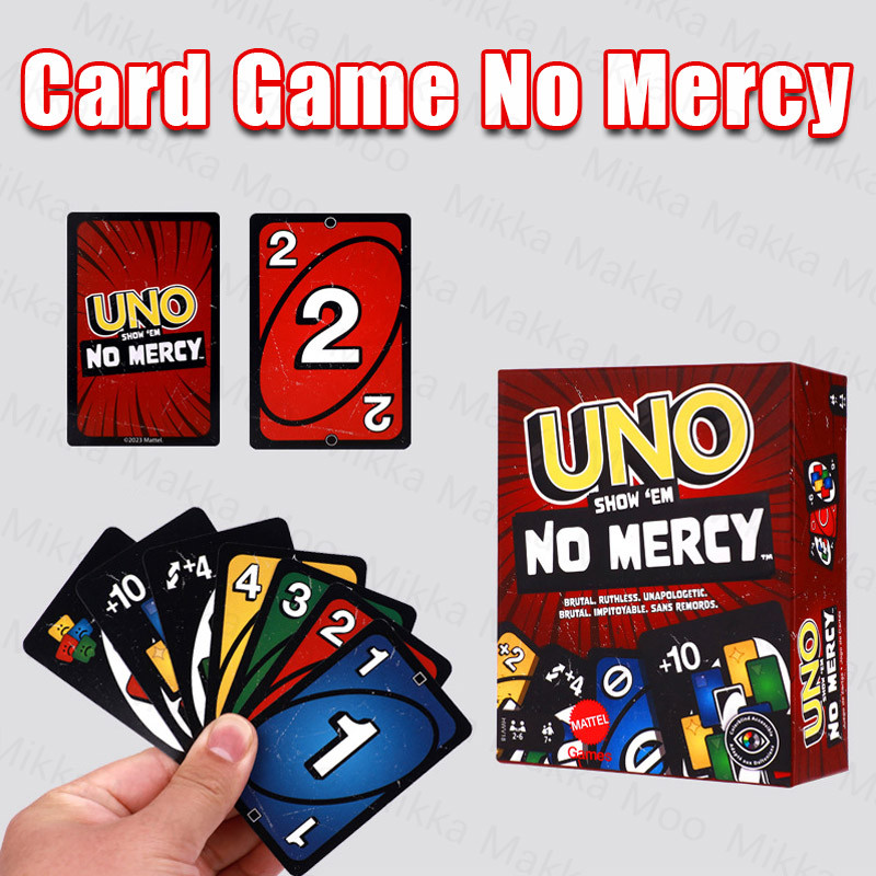 Jual CARD GAME NO MERCY Family Game 1 Box Isi 3 Pack Total 168 Kartu ...