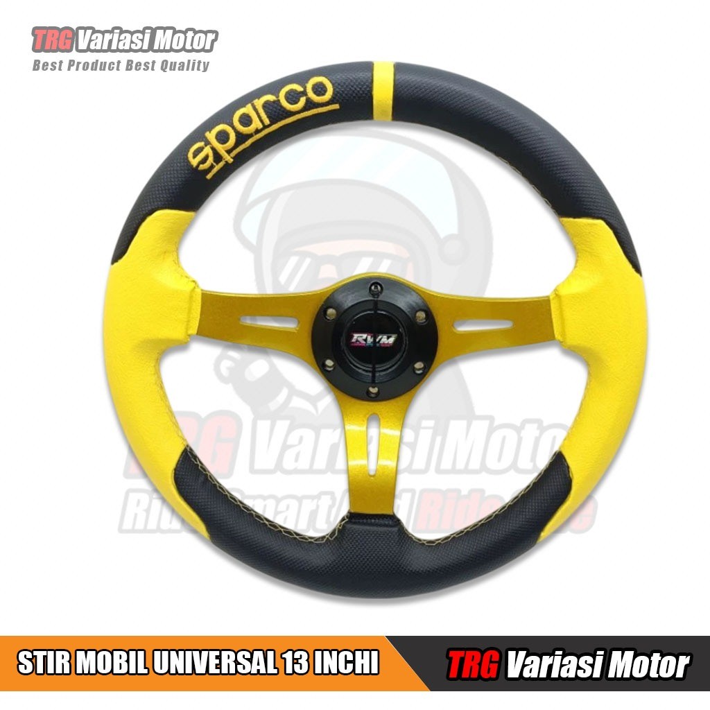 Jual Stir Mobil Racing 13 Inch Stir Mobil Variasi 6 Varian Warna Type ...