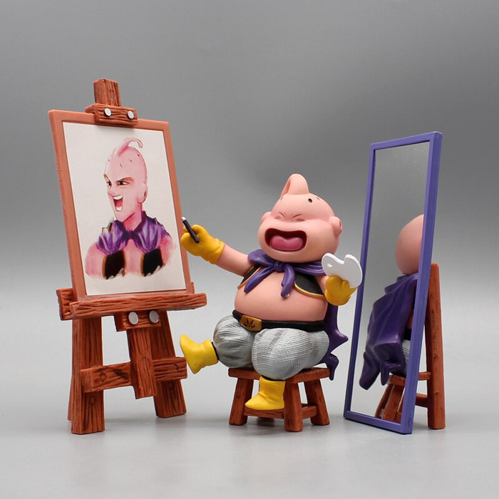 Jual (Baca Deskripsi) Figure Dragon Ball - Majin Buu / Fat Buu Painting ...