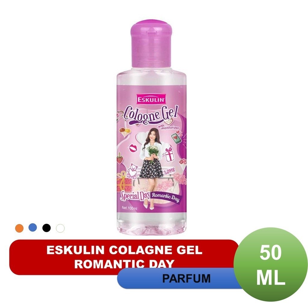 Jual Eskulin Cologne Gel Romantic Day 50 ML BTL | Shopee Indonesia