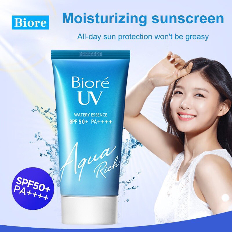Jual Biore UV Aqua Rich Sunscreen Watery Essence SPF 50 PA++++ ORIGINAL ...