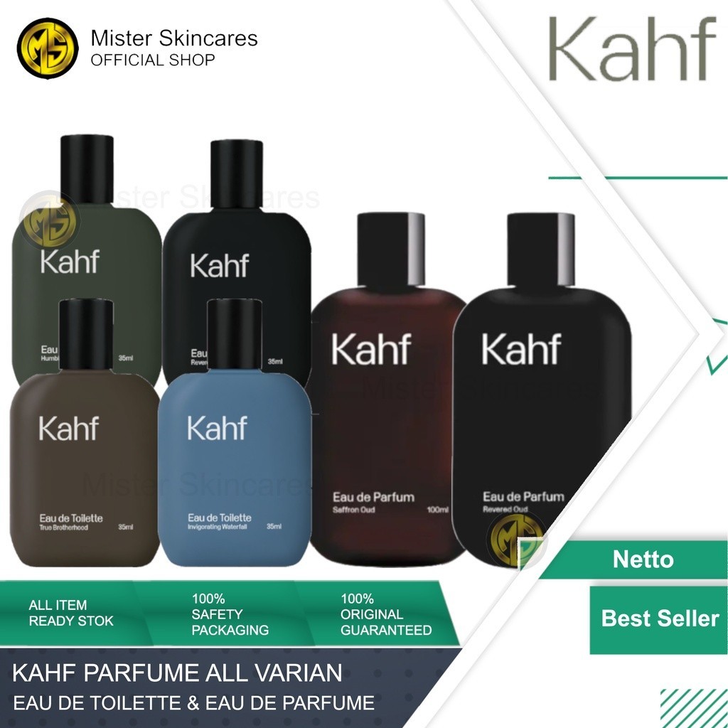 Jual KAHF Parfum Eau De Toilette EDT & Eau De Parfume EDP - Parfum Pria Semua Varian | Shopee ...