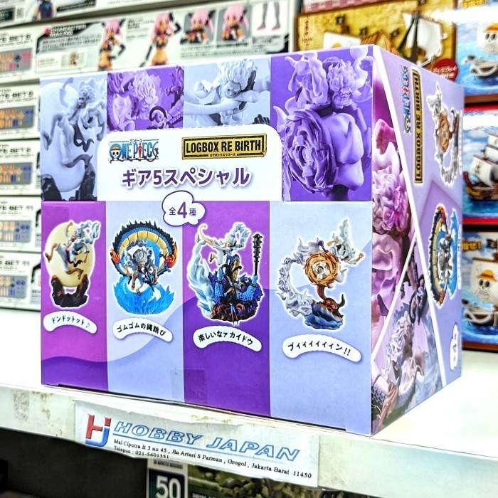 Jual Log Box Rebirth Figures - One Piece Gear 5 Special | Shopee Indonesia