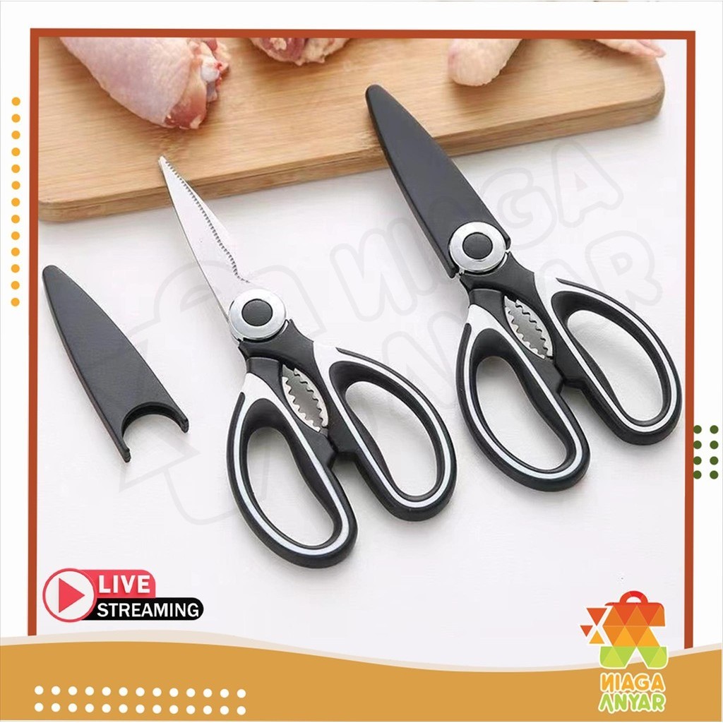 Jual NA Gunting Serbaguna Stainless Steel / Gunting Jumbo Besar ...