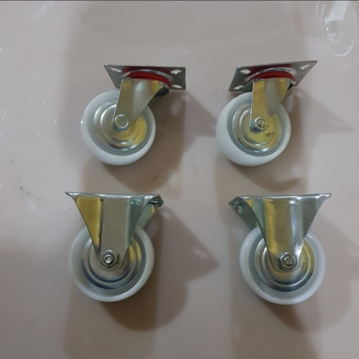 Jual Roda Trolley / Trolly / Troli Nylon Nilon Roda Nilon RRT 3 inch ...